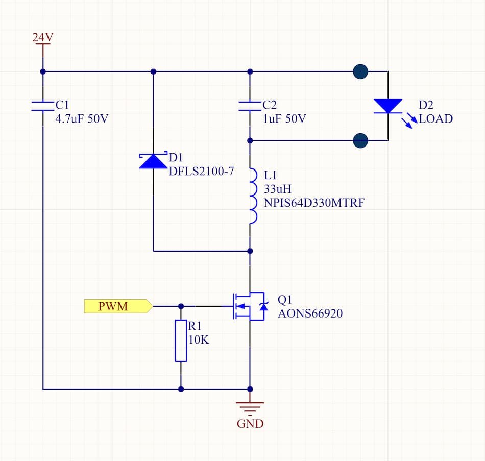 Low side Buck step down Converter Shady Electronics